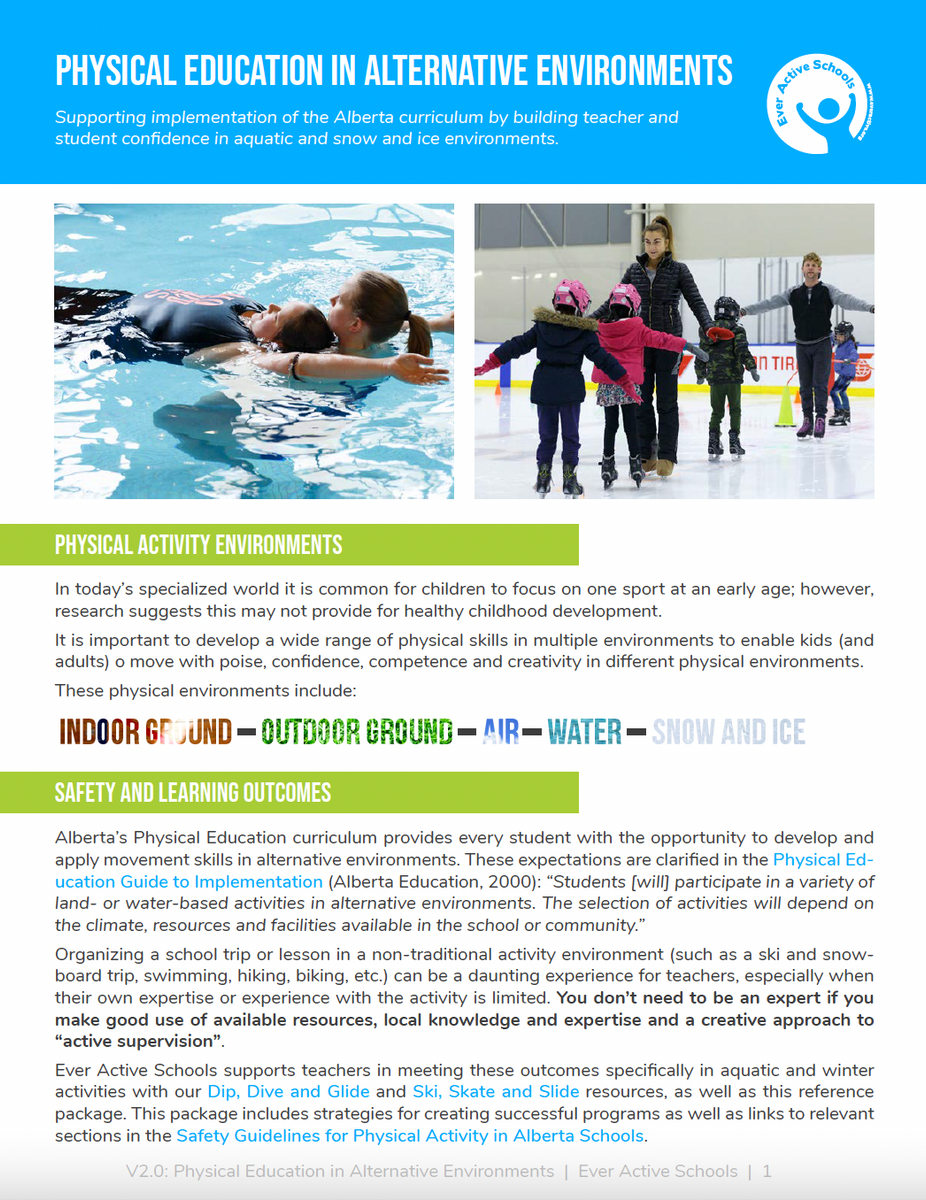 PE In Alternative Environments – Ever Active Schools